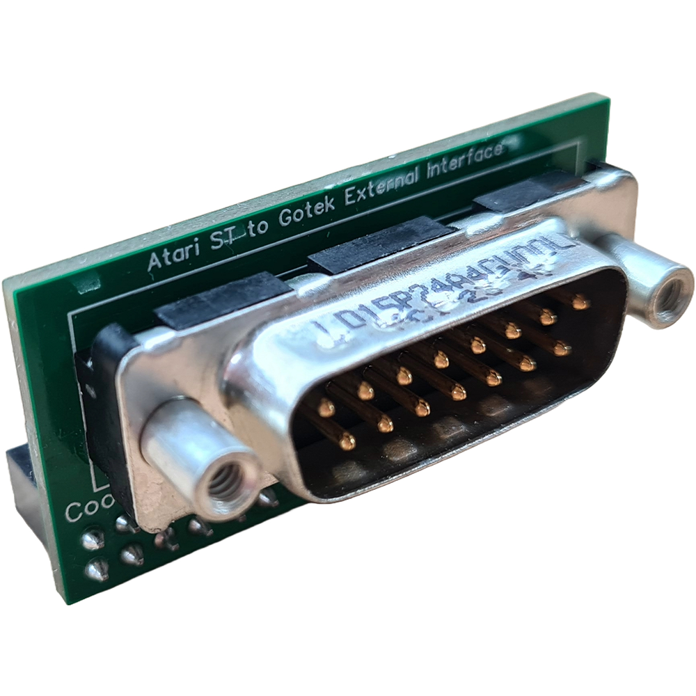 Atari ST External Gotek Floppy Drive Interface Cable with USB Power Lead