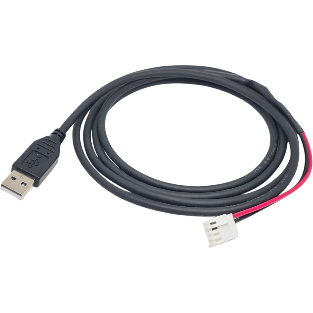 USB Power Supply to Gotek Power Plug Cable - 5V USB A to 4 pin Molex ...
