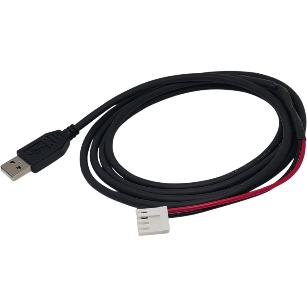 USB Power Supply to Gotek Power Plug Cable - 5V USB A to 4 pin Molex ...