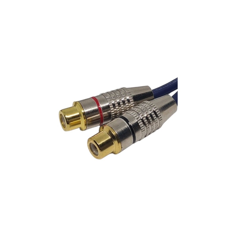 Naim / Quad Hi-fi to Twin RCA Phono Socket Interconnect Cable