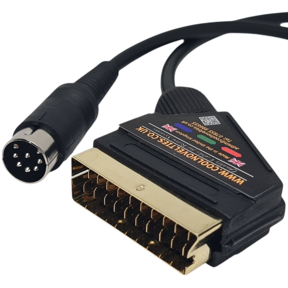 New RGB Scart Lead for the Ultimate 64 & Elite Board by Gideon's Logic