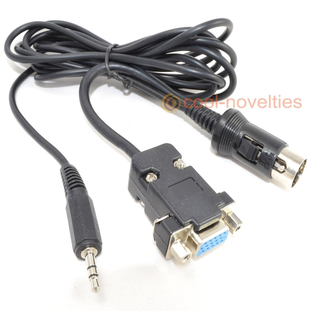 Atari ST VGA Monitor Adapter Cable with Audio