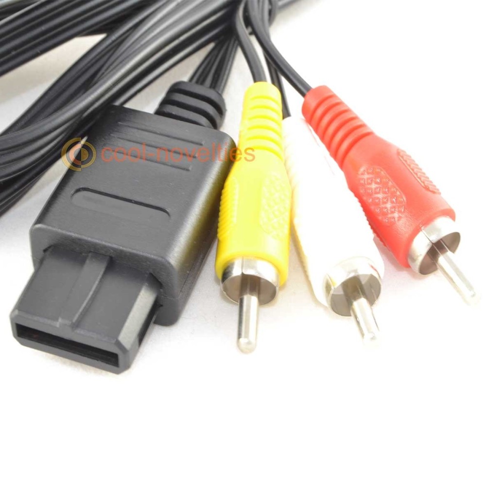 Super Nintendo SNES, Gamecube & N64 RCA A/V Cable