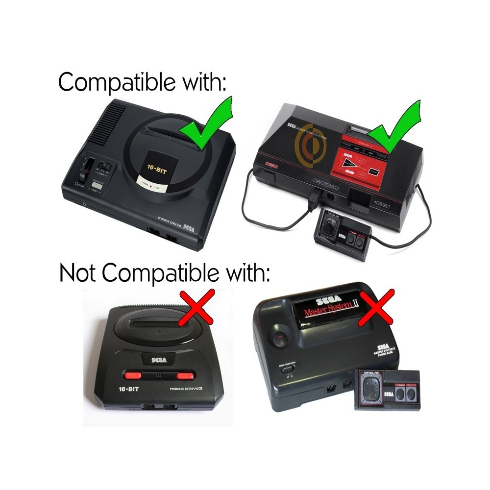Sega Mega Drive 1 & Master System 1 RGB Scart Cable