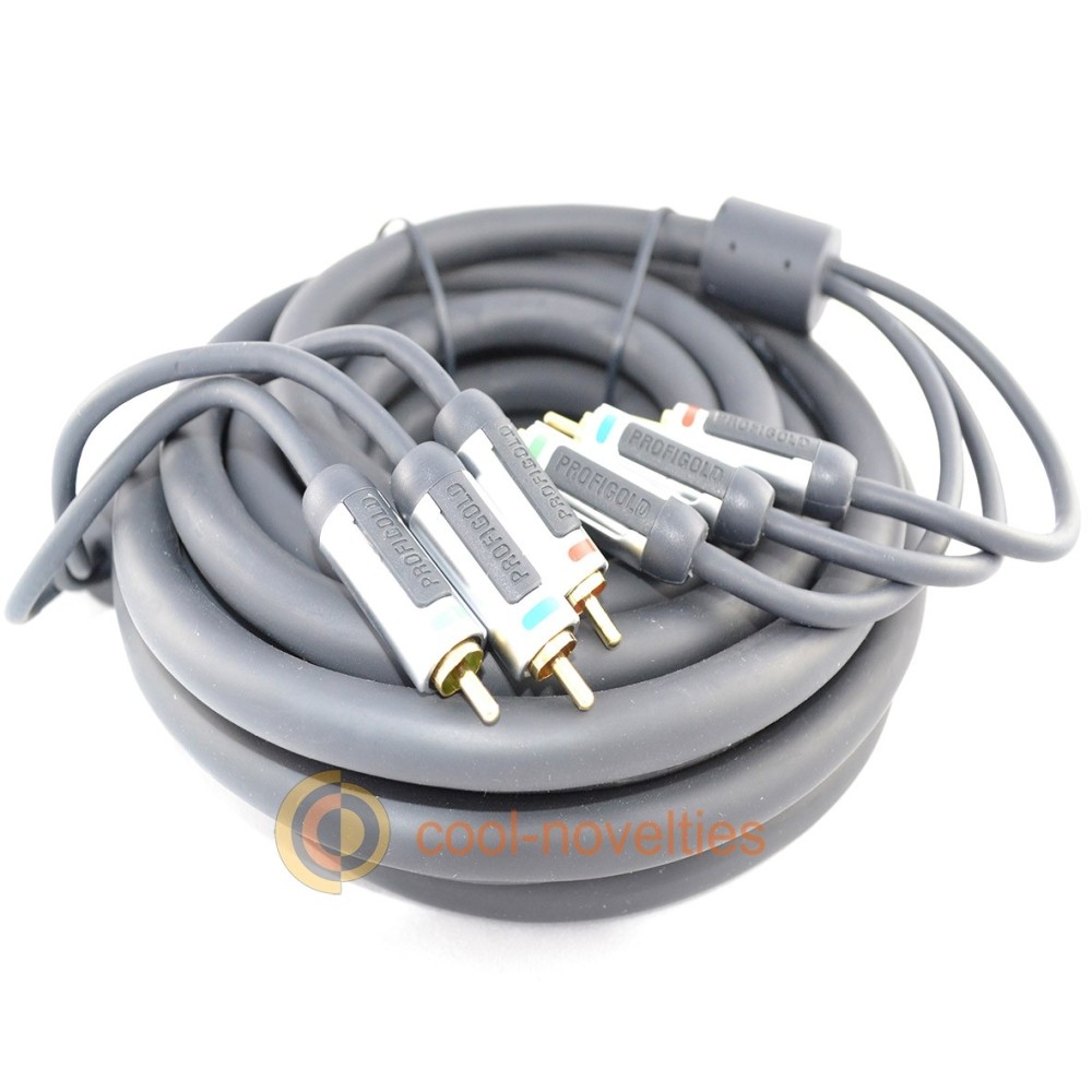 Profigold 7.5m Component Video Cable 24K Gold