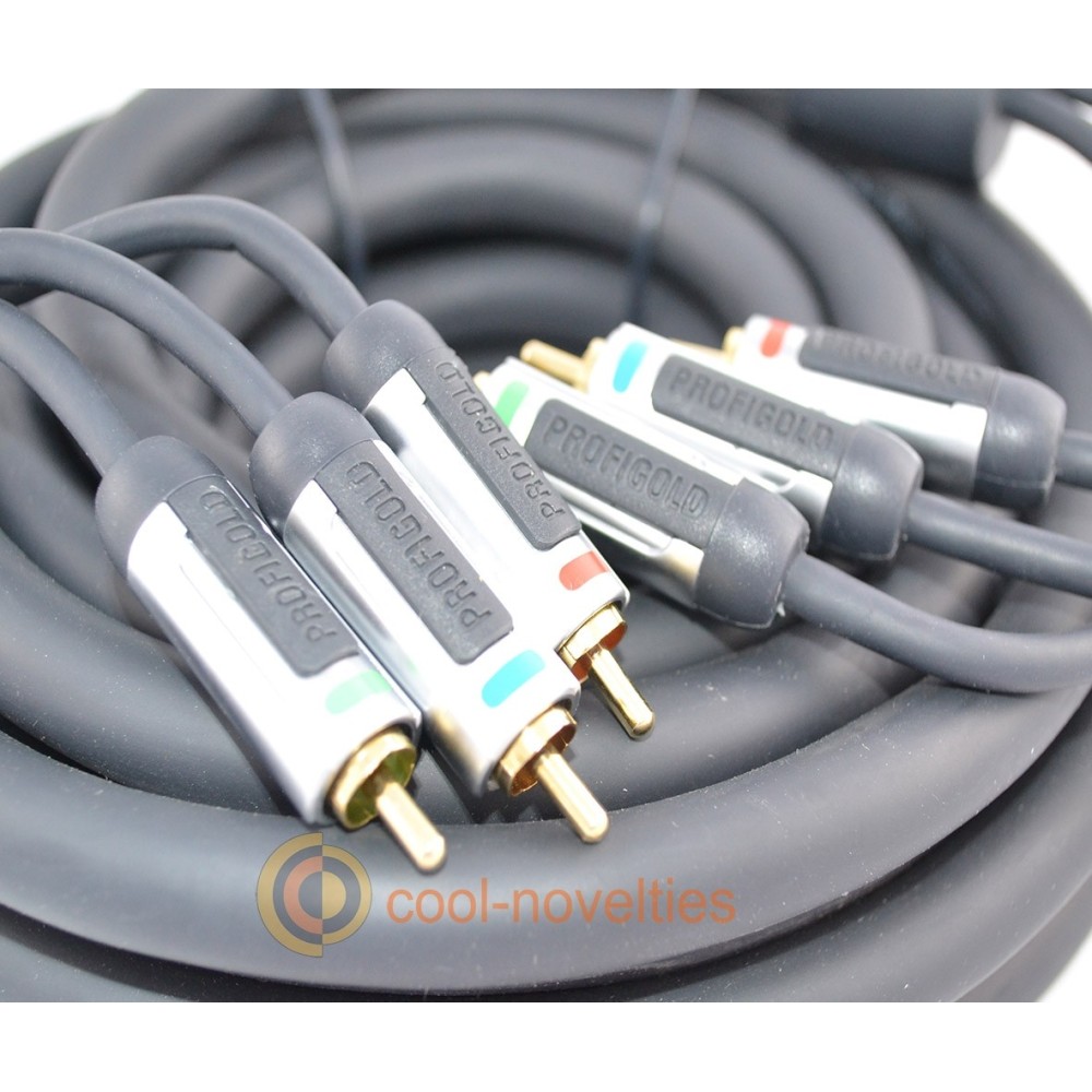 Profigold 7.5m Component Video Cable 24K Gold