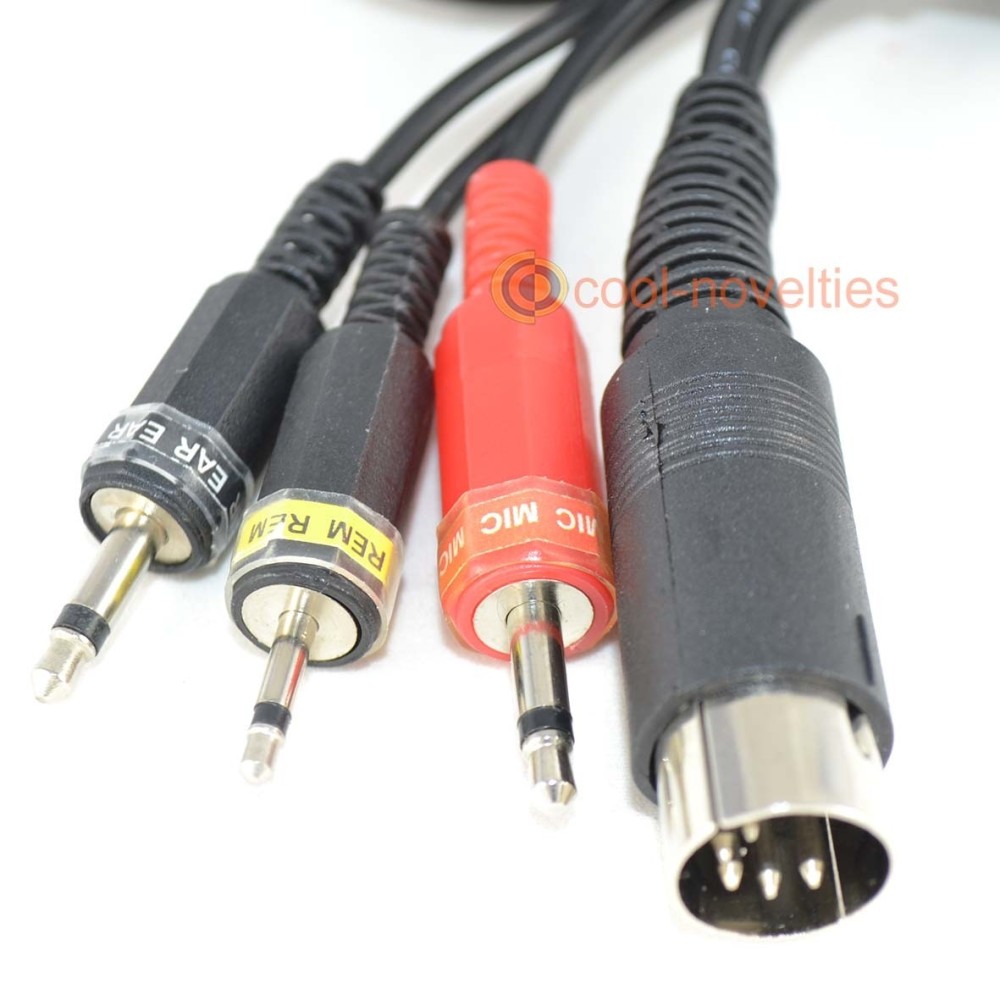 Dragon 32 & Dragon 64 Cassette Tape Recorder Cable