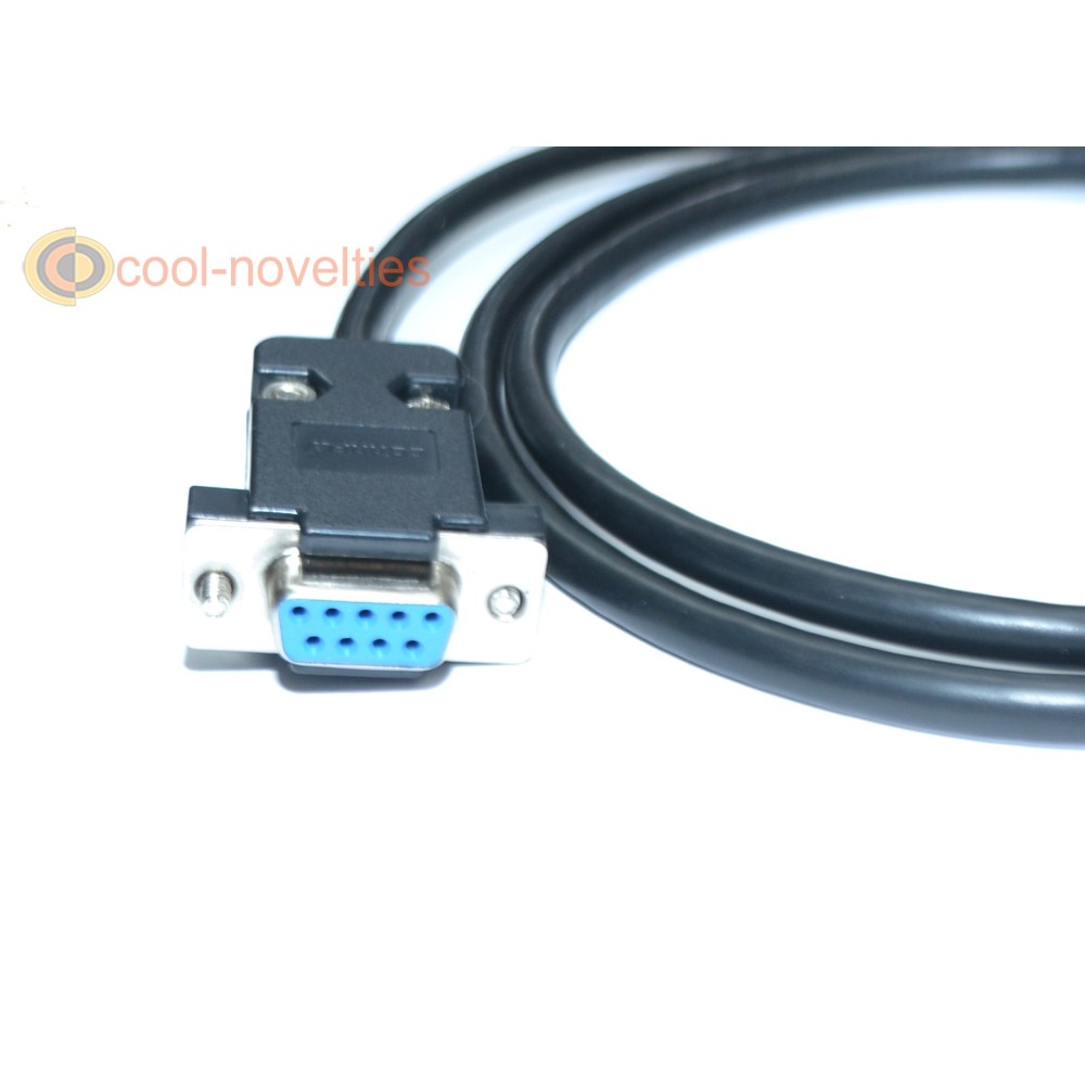 Commodore C128 RGBi 9 Pin Monitor Cable Male-Female