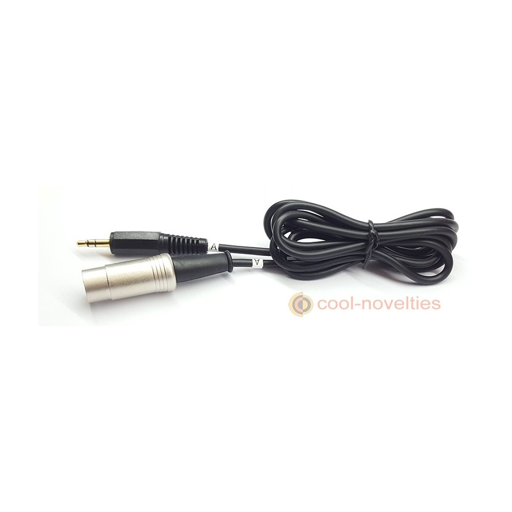 Gold MIDI 2.0 TRS (Type A) Cable for Korg, Make Noise. Straight Plug
