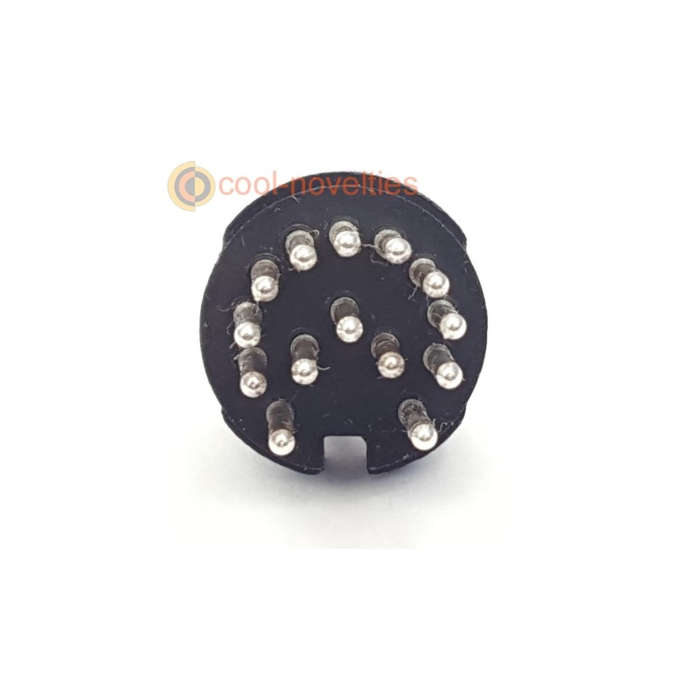 14 pin DIN Male Plug Connector for Amstrad & Atari Systems