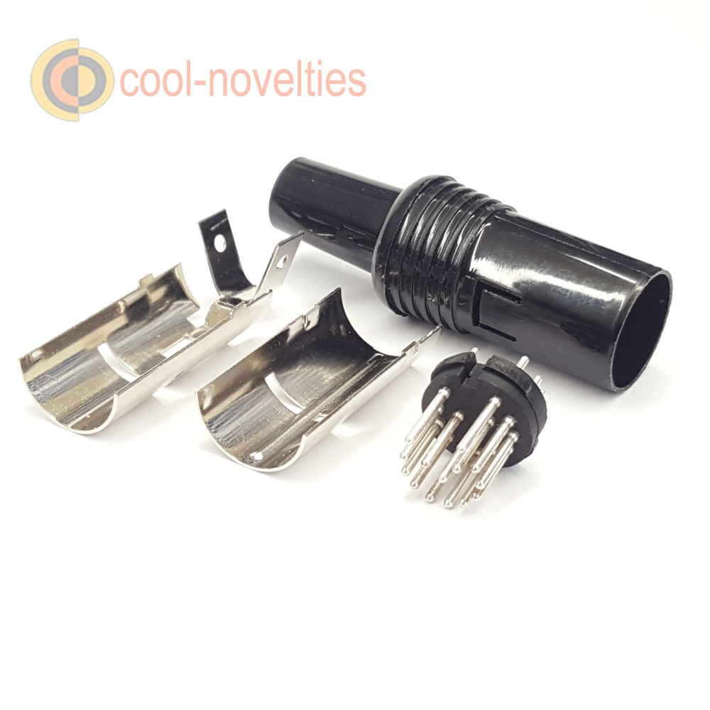 14 pin DIN Male Plug Connector for Amstrad & Atari Systems