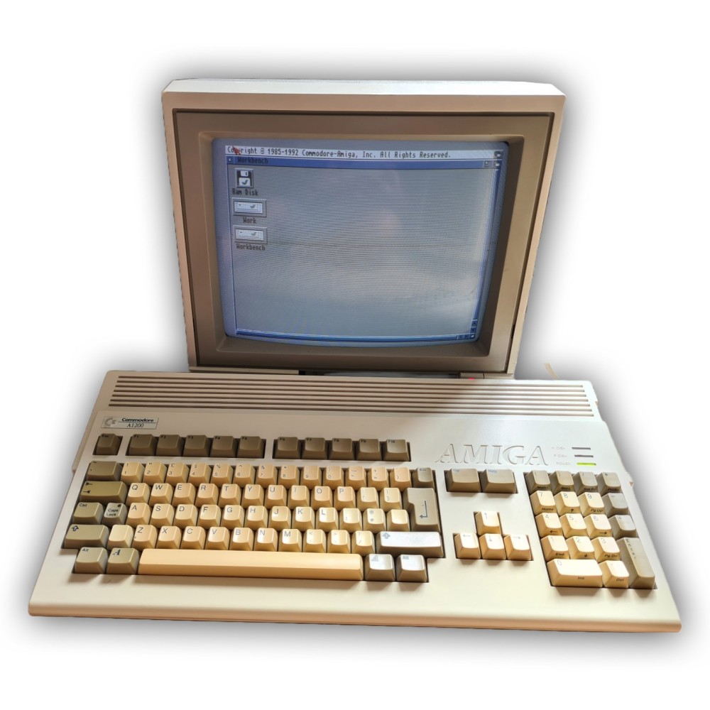 Commodore Amiga to Commodore 1084S-D RGB Monitor Cable (6 pin DIN Plug)